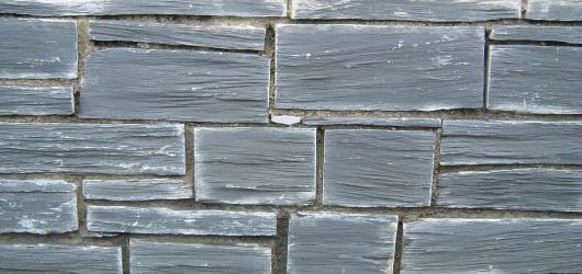 Welsh Pillared Blue Slate Walling - Per Mtr2 - UK Slate