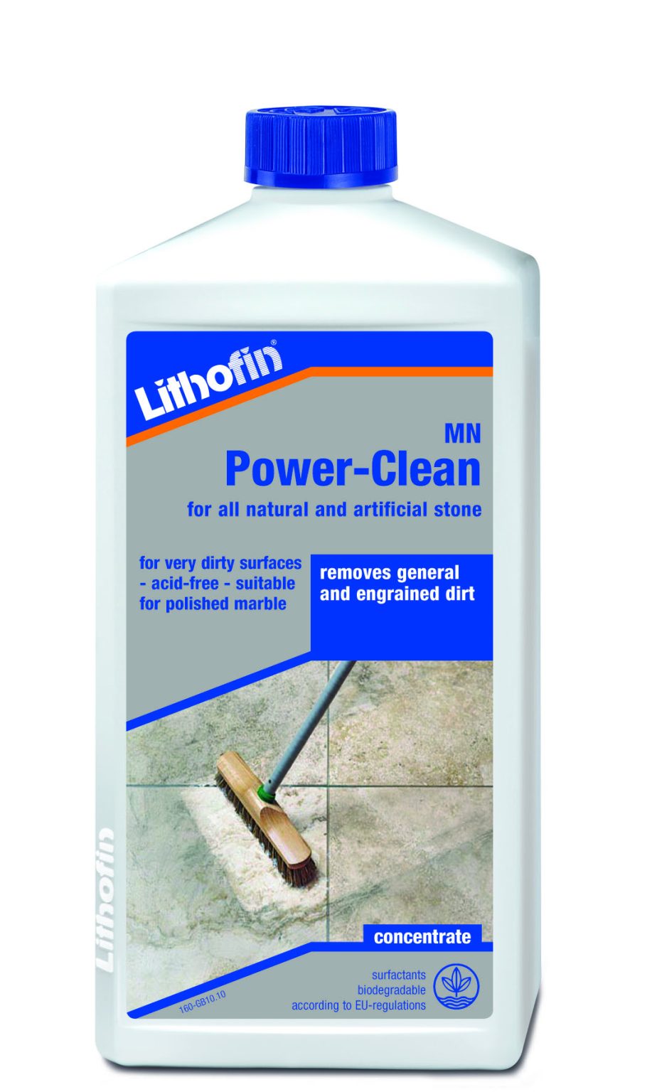 Lithofin Power Clean MN 1ltr - UK Slate