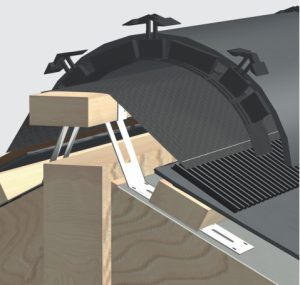 Permavent Universal Dry Vent Ridge Kit - UK Slate