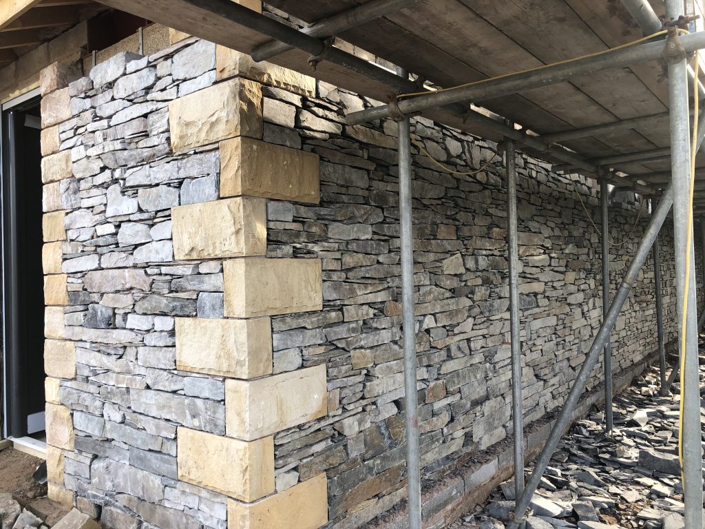 Welsh Rustic Slate Walling - Per Mtr2 - UK Slate