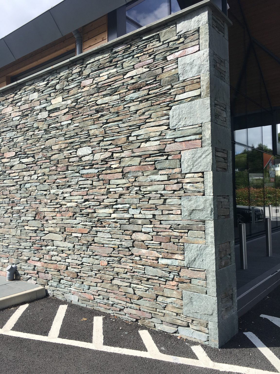 Lakeland Green Weathered Walling - Bulk Bag - UK Slate