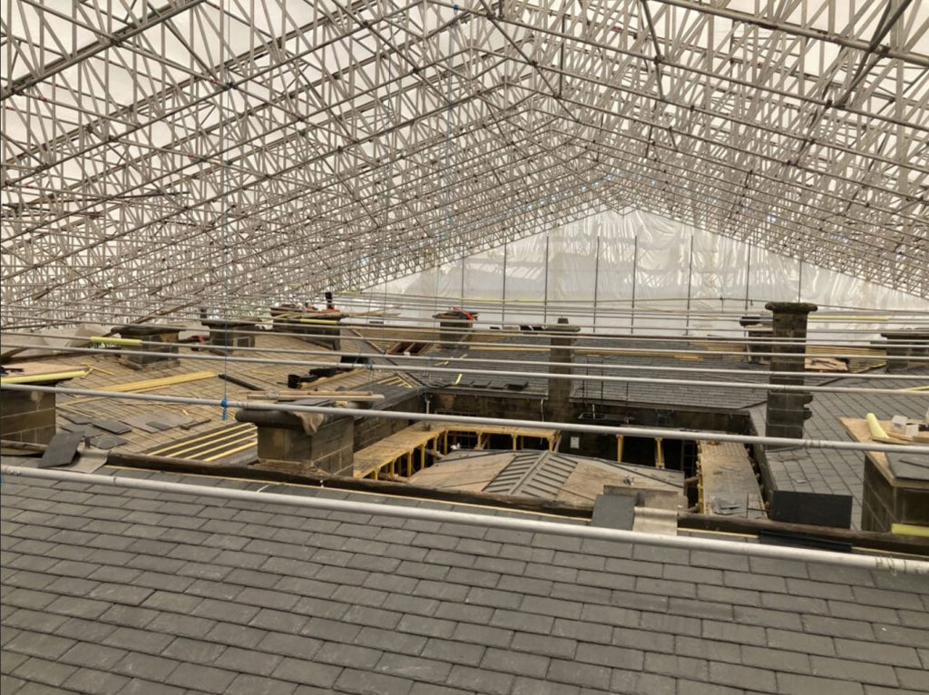 Belsay Hall Case Study | UK Slate